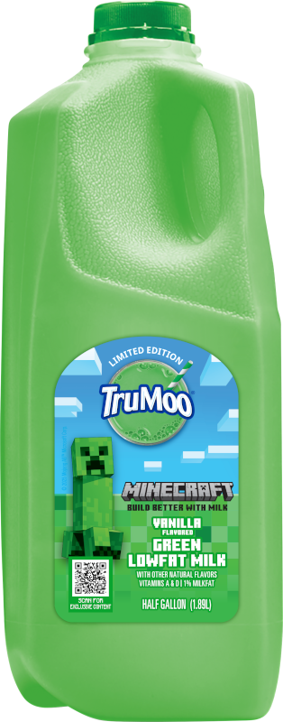 I went to Walgreens pharmacy and saw this Minecraft Green Milk, and the ...