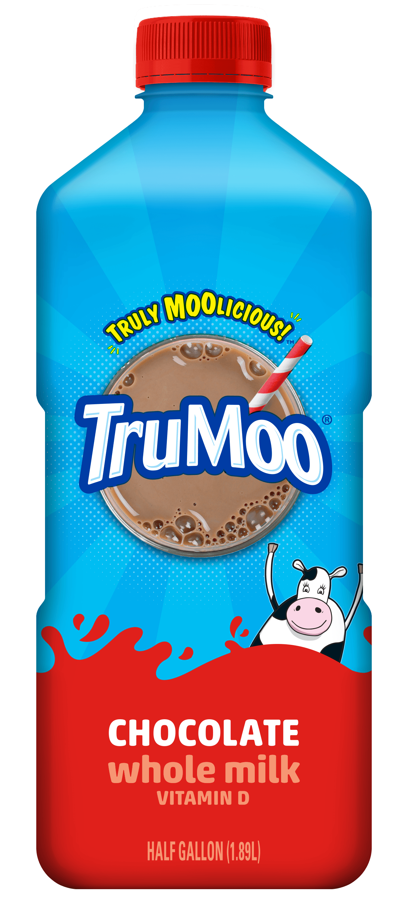 Chocolate Whole Milk Half Gallon - TruMoo®